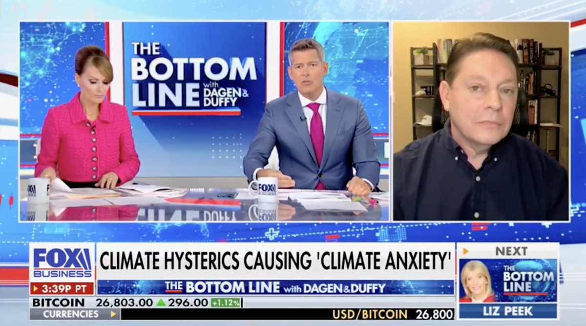 Milloy talks climate with Dagen McDowell, Sean Duffy on FOX Business ...